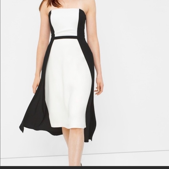 White House Black Market | Dresses | Nwt Whbm Color Block Strapless ...